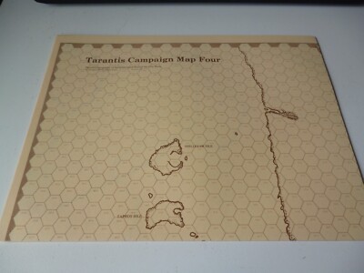 Judges Guild Vintage Map 17x22 Tarantis/Valon Campaign Maps #4/5 ...