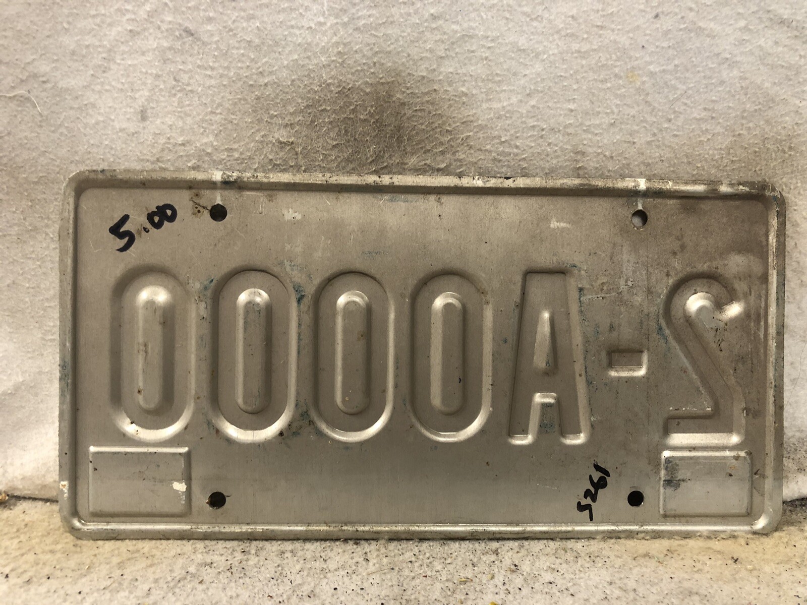 Vintage 1980 Tennessee Sample License Plate | eBay