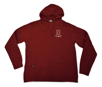 OMIT Apparel Mens Full Zip Skateboarder Brand Garnet Pullover Hoodie ...