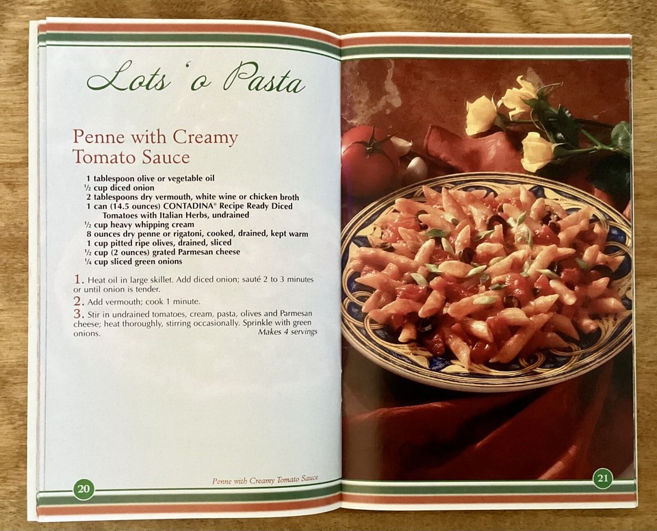 2005 ITALIAN FAVORITES Cookbook, Softcover, PIL Publications | eBay
