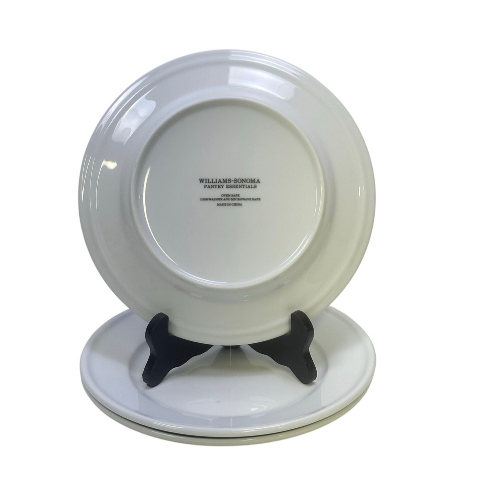 Williams-Sonoma Pantry Essentials 8.75" Salad/Dessert Plates-Set of 3 ...