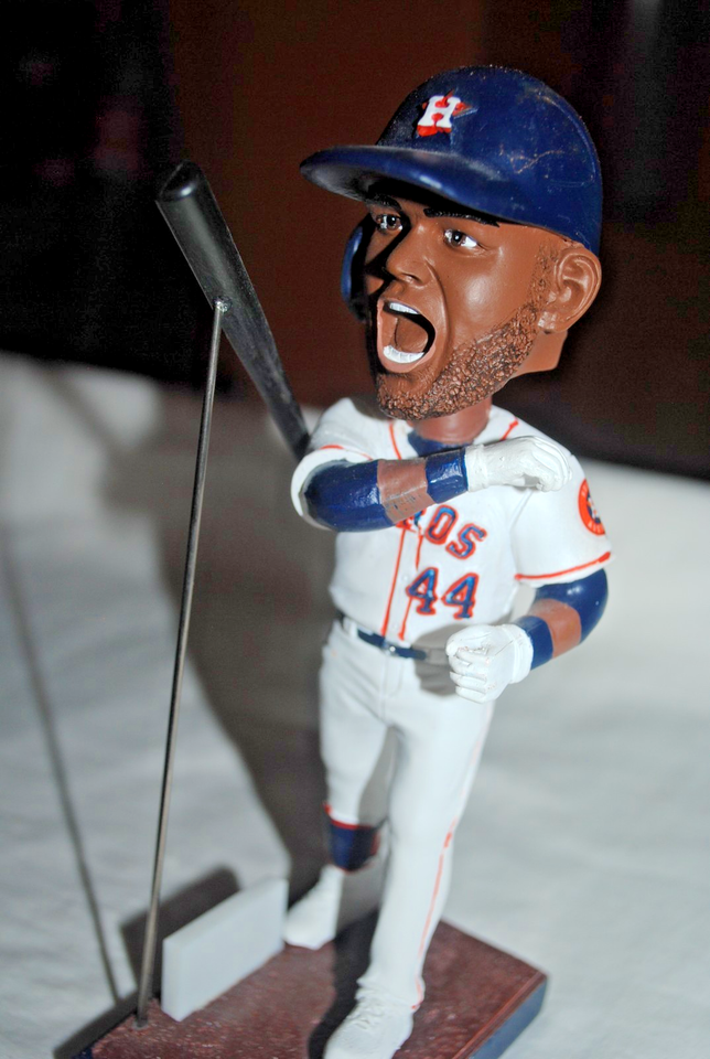 Yordan Alvarez, Houston Astros, "Bat Flip" bobblehead, 2023, SGA, no ...