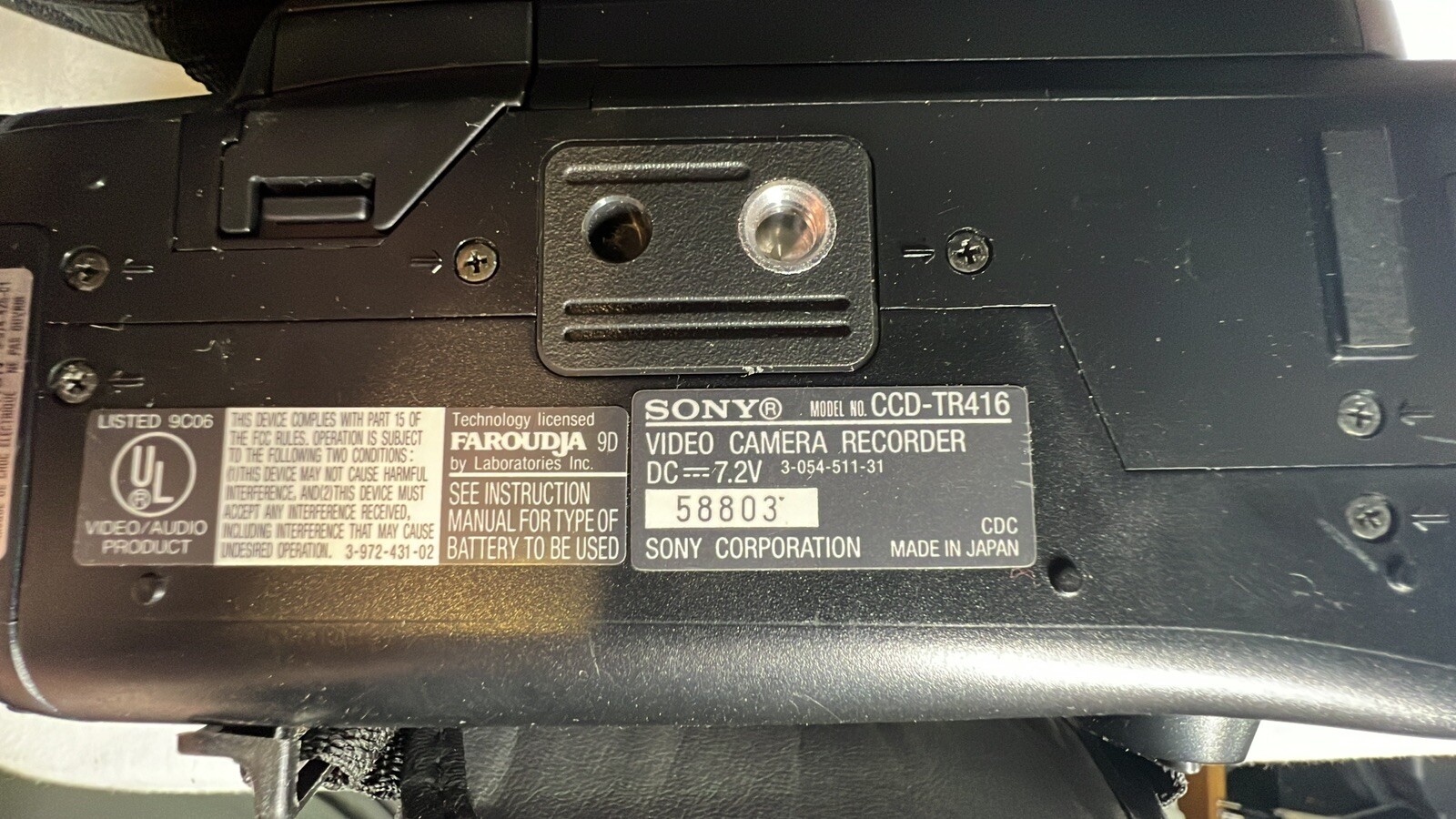 Sony Handycam CCD-TRV608 Hi-8 Analog Camcorder for sale online | eBay