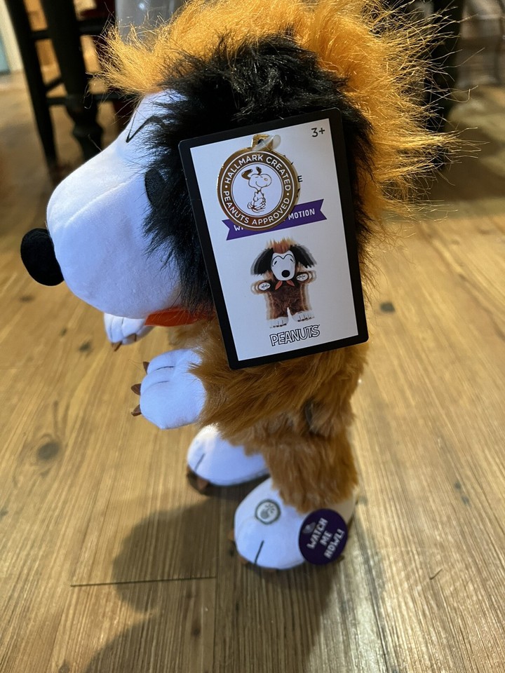 NEW HALLOWEEN 2022 Peanuts WEREBEAGLE SNOOPY Plush With Sound and ...
