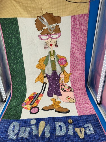 Quilt Diva Handmade Wall Hanging | eBay