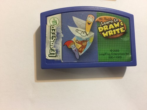 LeapFrog Leapster CREATURE CREATE WORD CHASERS LEARN TO DRAW & WRITE | eBay