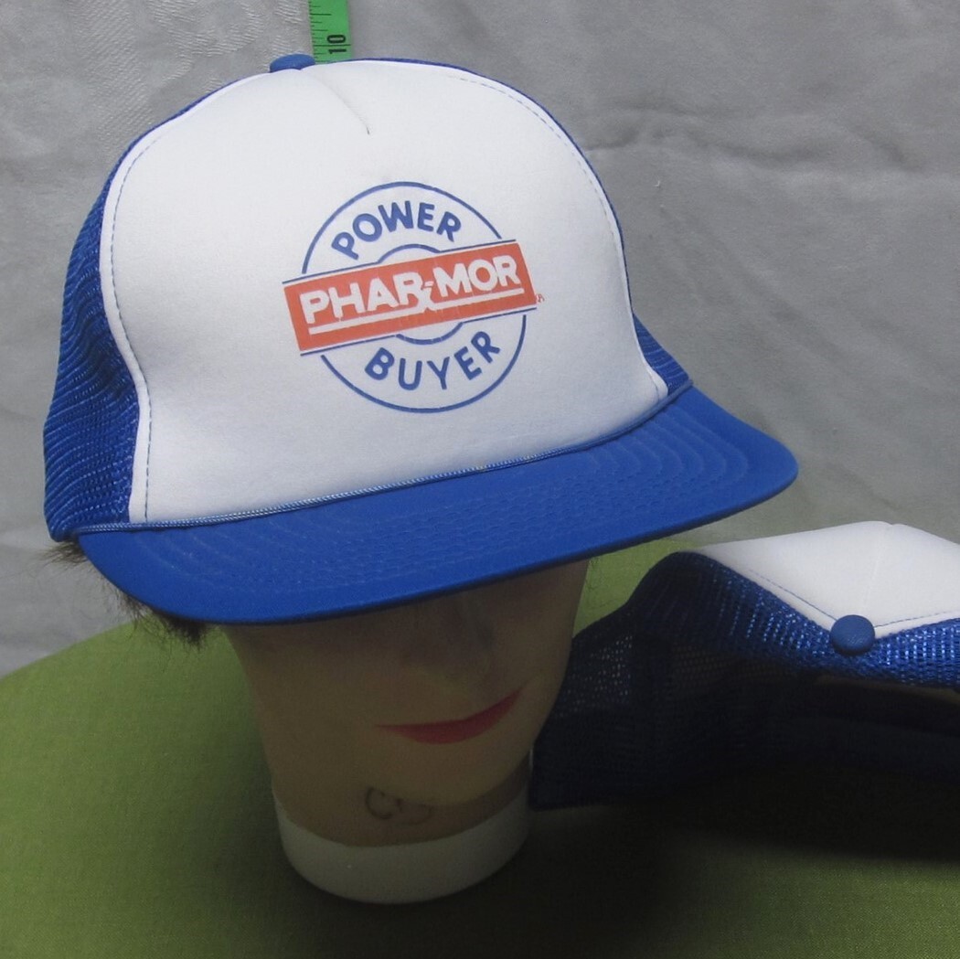 PHAR-MOR new trucker cap Power Buyer snapback hat Youngstown 1980s Ohio ...
