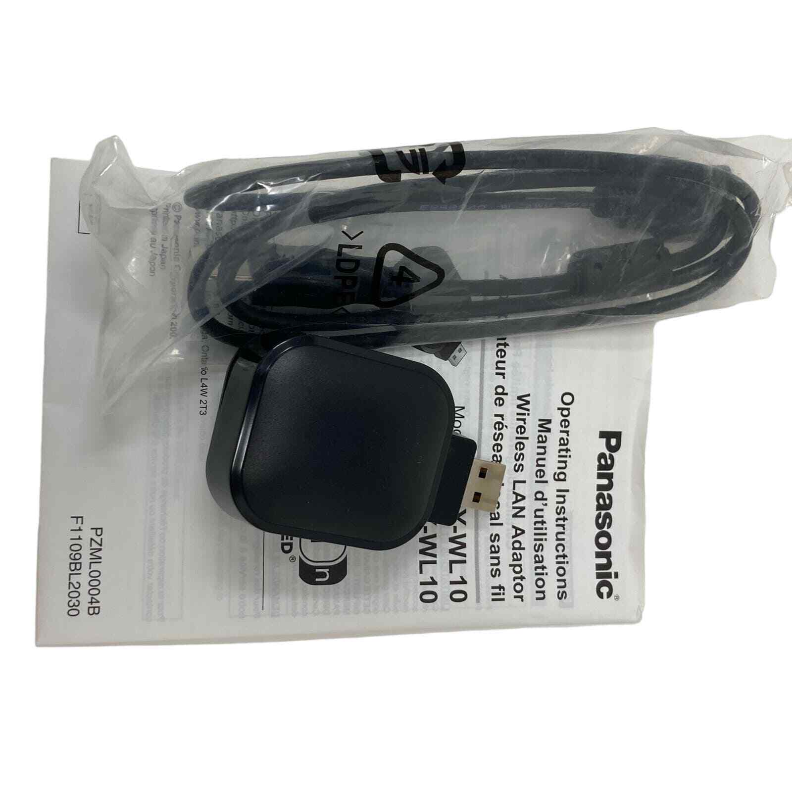 Panasonic DY-WL10 Wireless LAN Adapter & USB Cable for VieraCast HDTV ...