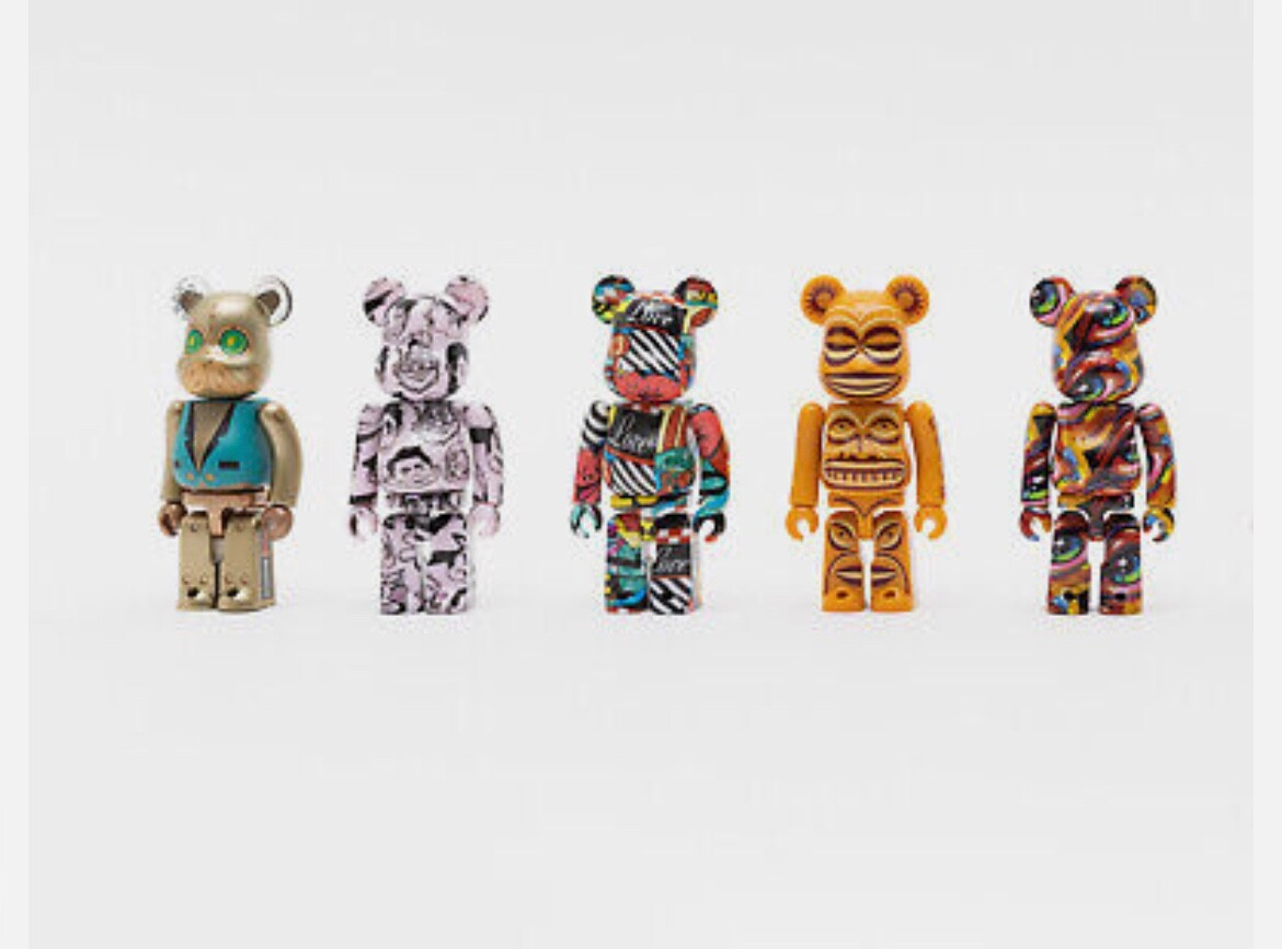 DesignerCon DCon 2022 Medicom BearBrick BE@RBRICK 100% Artist Series 4 ...