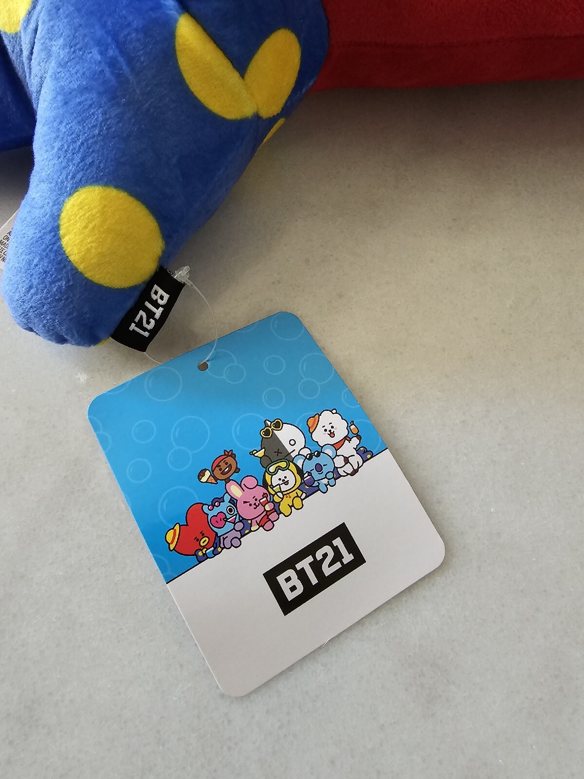 BT21 Tata Summer Dolce 15 inch plushie New Large BTS Plush Collectible ...