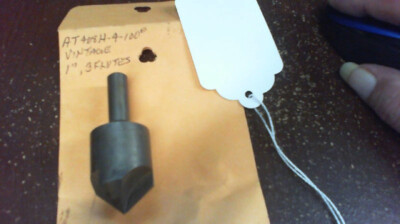 AT408H-4 1" 100 DG Degree Countersink 3 Flute HS Milling Bit Aircraft ...