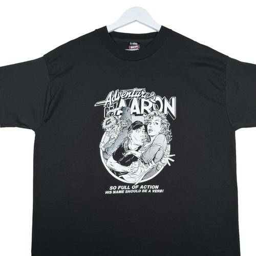 Vintage 90s Adventures of Aaron Shirt - Men’s XL - Comic Book | eBay