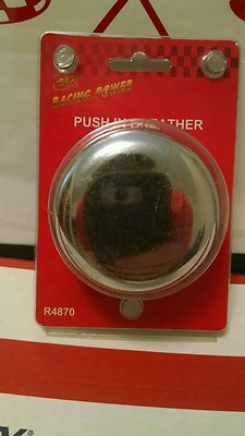 Racing Power R4870 Chrome Push-In Breather Cap - 2 3/4" Diameter | eBay