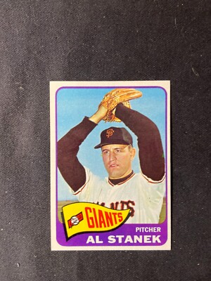 Packfresh 1965 Topps Estimated NM #302 Al Stanek #1 | eBay
