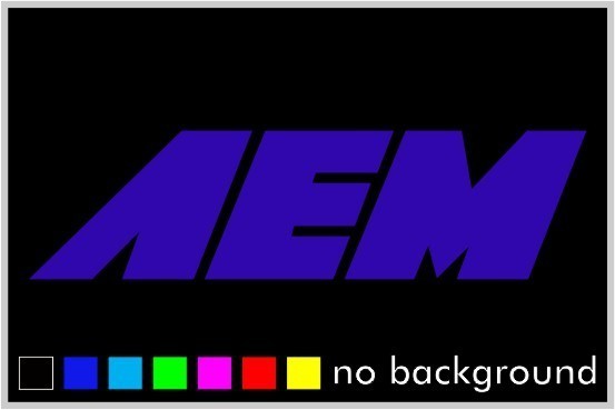 AEM Sticker Decal Car Racing Intake Automotive Window Vinyl Truck ...