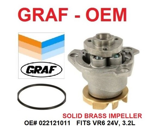 Engine Water Pump Cooling Pump fits Audi Volkswagen VW VR6 24V 3.2 ...