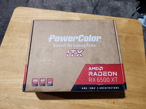 PowerColor AMD Radeon RX 6500 XT ITX 4GB GDDR6 Graphics Card | eBay