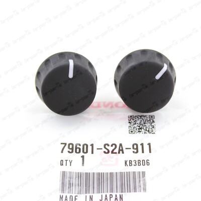 Genuine Honda S2000 02-09 AP1 AP2 Climate Control Knobs Set Of 2 79601-S2A-911 | eBay