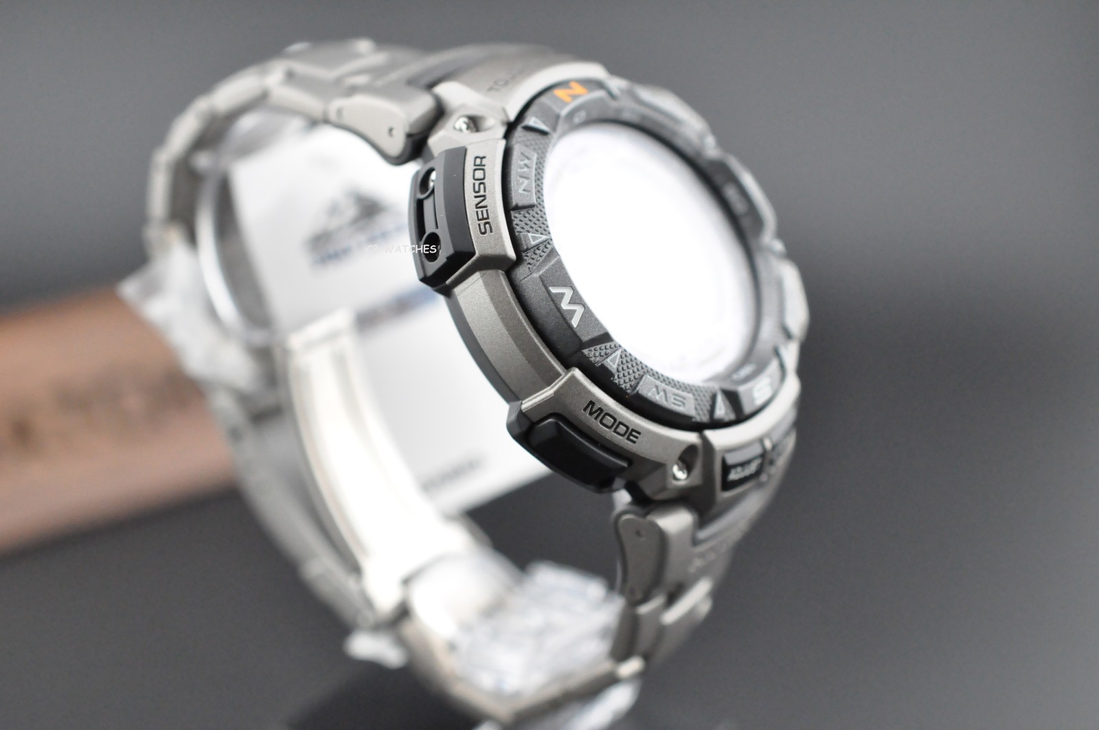 Casio Protrek Triple Sensor Solar Powered Titanium Men's Watch PRG-240T ...