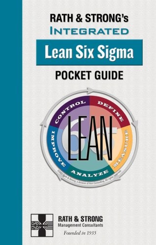 RATH & STRONG'S INTEGRATED LEAN SIX SIGMA POCKET GUIDE *Excellent ...