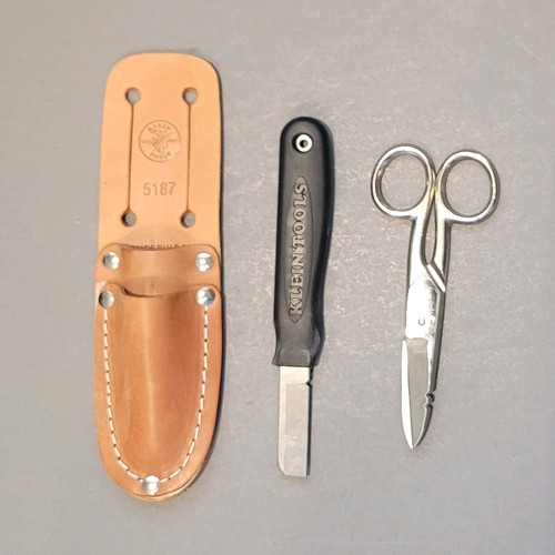 Klein Tools Cable Splicer Kit Vintage Leather Case Cable Splicer ...