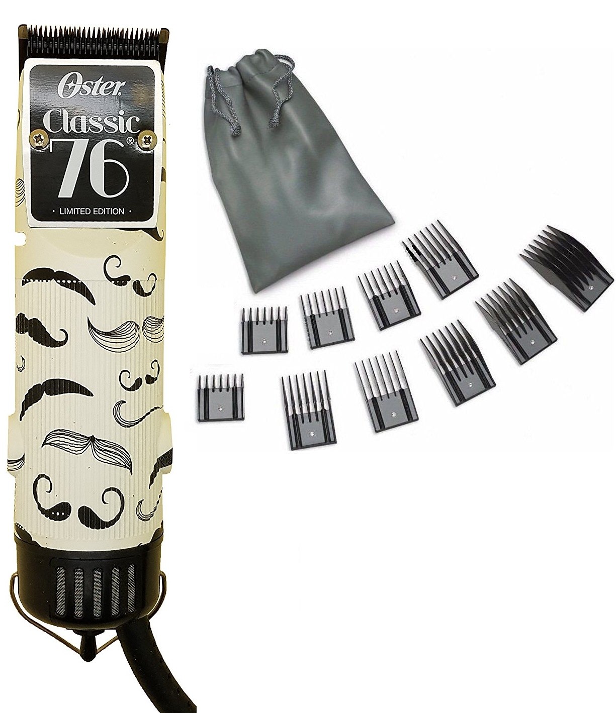 Oster 76 Mustache Professional Hair Clipper Limited Edition + 10 PC ...