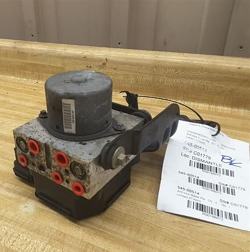 2008-2009 Ford Edge ABS Anti Lock Brake Pump Control Module Assembly ...