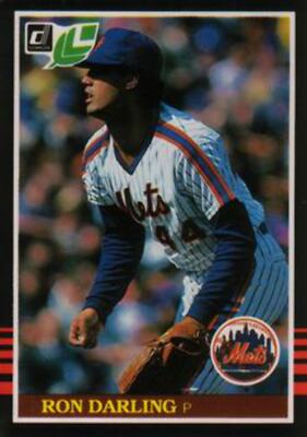#256 Ron Darling - New York Mets - 1985 Leaf Baseball | eBay
