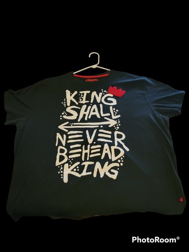 Ron Bass Mens Black Red Short Sleeve T Shirt Adult Size 4 XL | eBay