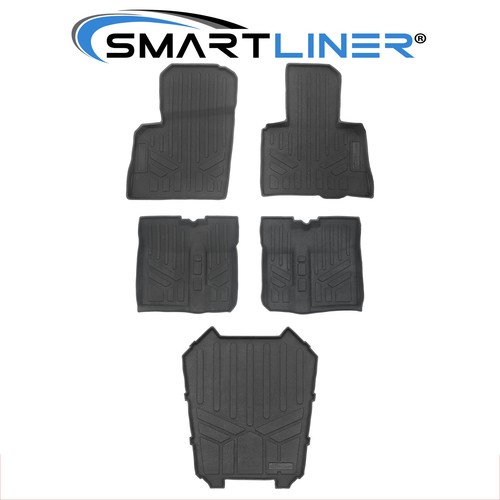 SMARTLINER Floor Mats Cargo Liner Set Rubber 2021-2025 Polaris RZR ...