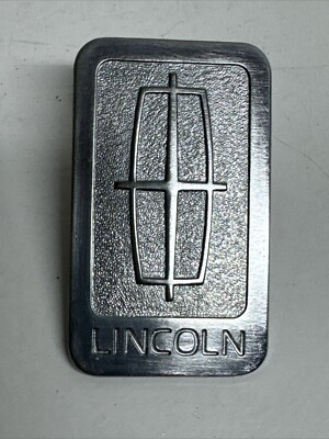 1994 Lincoln Town Car Metal Script Emblem Pillar OEM | eBay