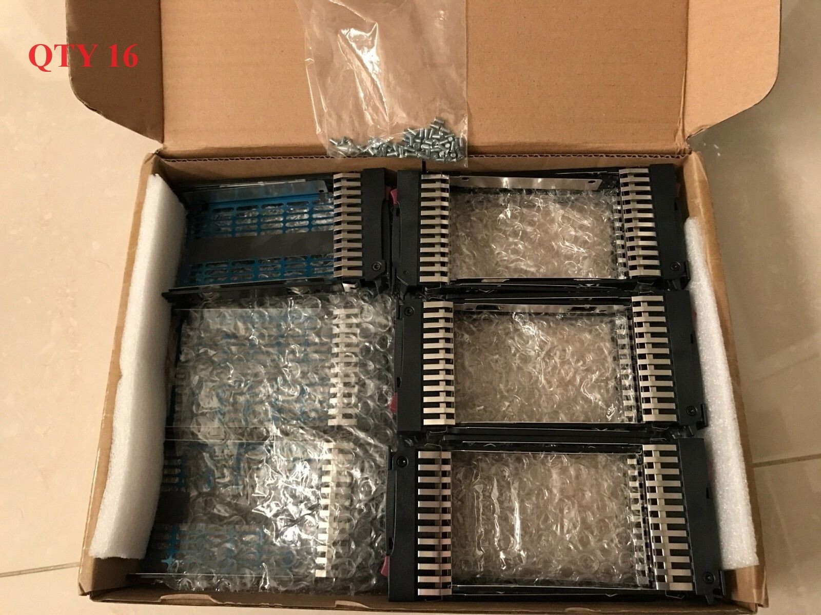 HP Caddy 2.5" SAS SATA Proliant DL G6 G7 with screws - Qty 16 | eBay