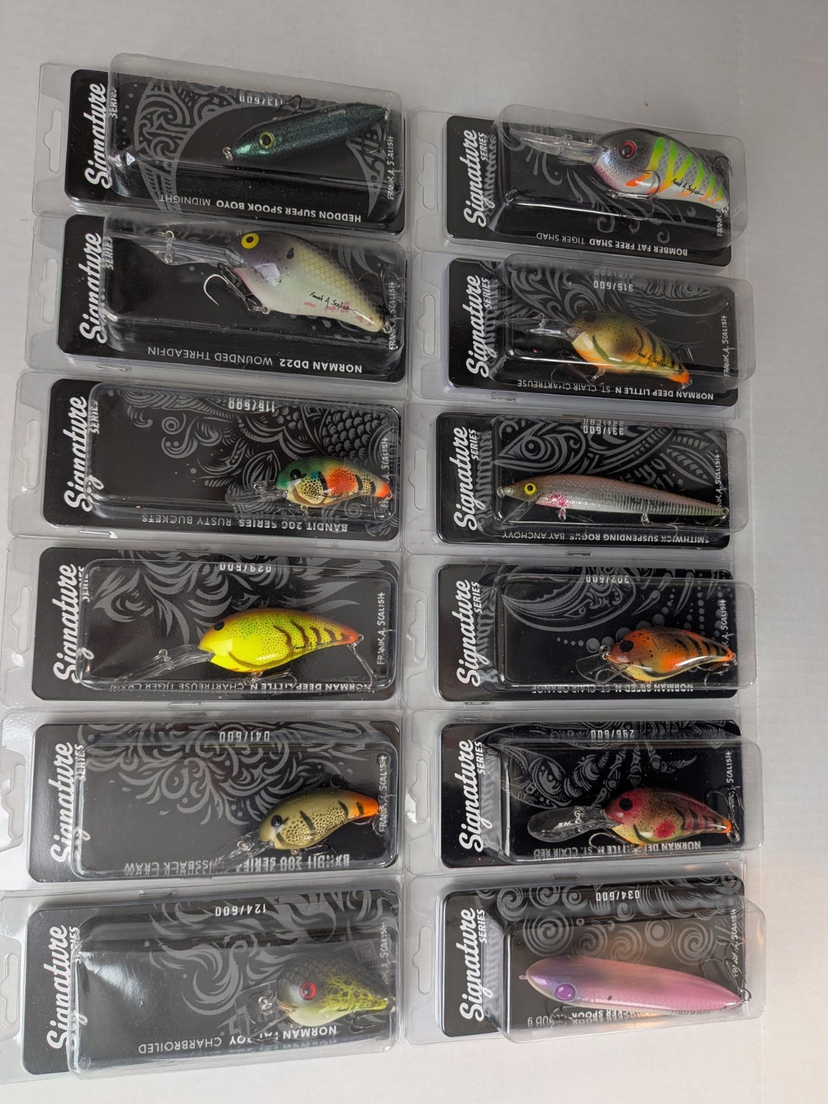 First Year of the Frank Scalish Signature Series Collection. | eBay
