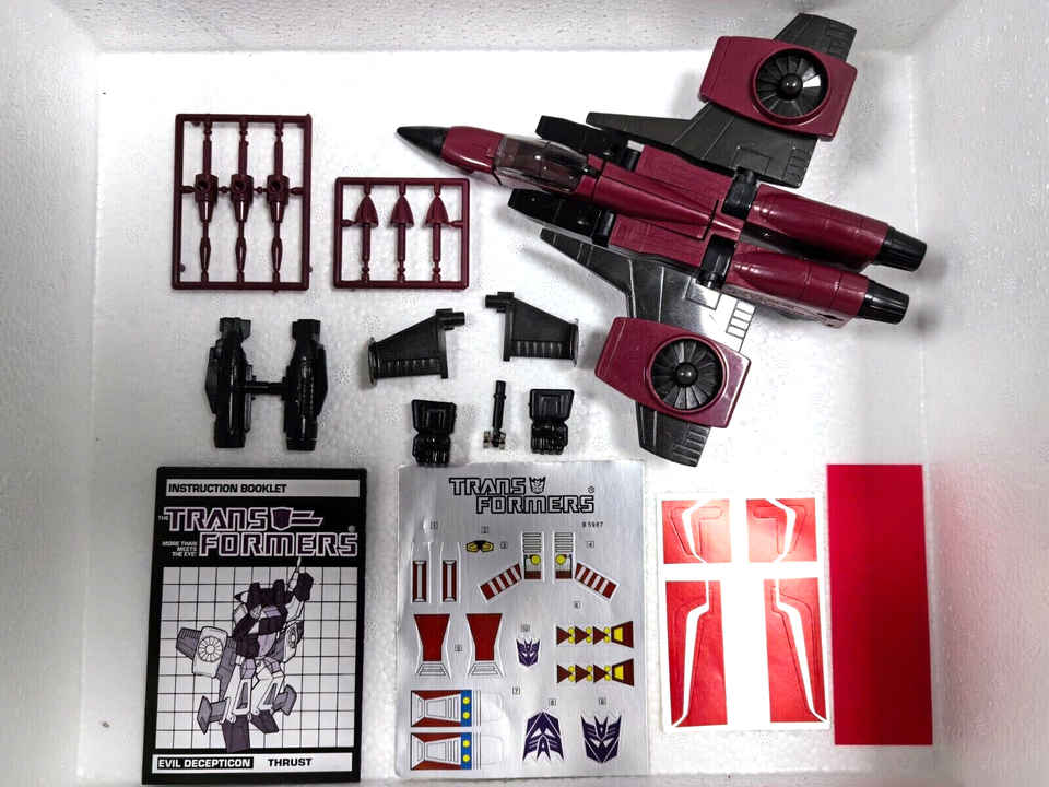 Transform G1 Thrust reissue brand new action figure Free Shipping | eBay
