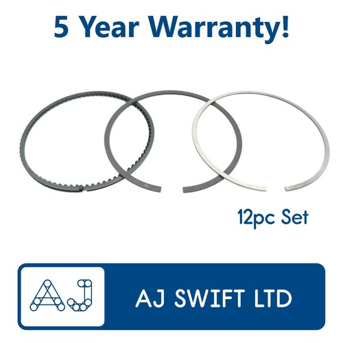 12pc Piston Ring Set STD for BMW Mini 1st Gen R50 R52 & R53 1.6 Petrol ...