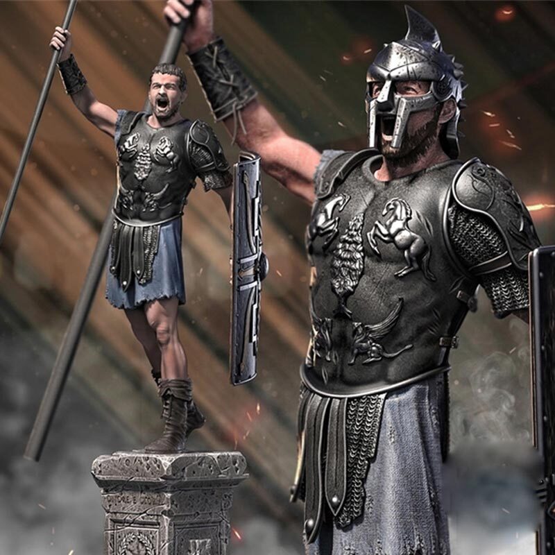 gladiator 1/8 1/6 1/4 3D Print Model Kit Unpainted Unassembled GK | eBay