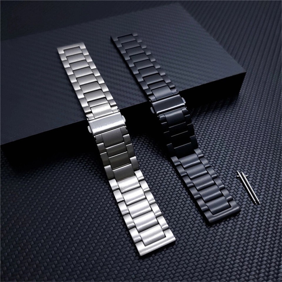 16/18/20/22mm Titanium Watch Band Metal Link Bracelet Replacement Wrist ...