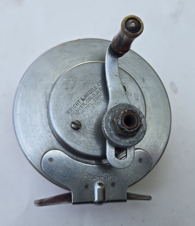 Vintaged Used Wright & McGill Model 10BC Fishing Reel One-Line Casting ...