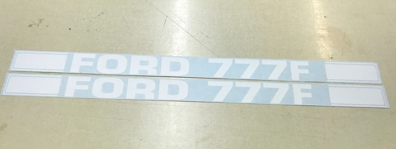 Ford 777F Loader Decals | eBay