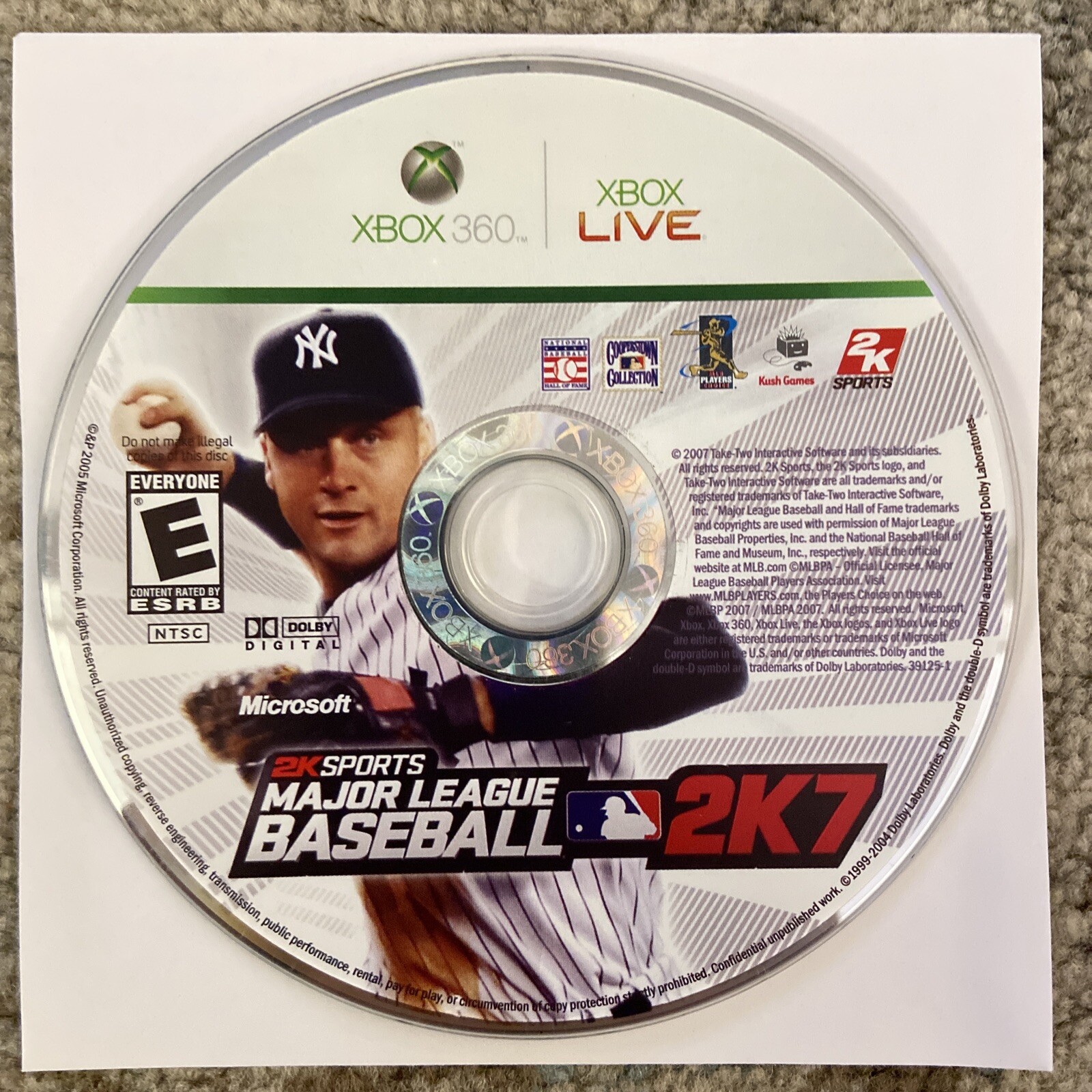 🔥 Major League Baseball 2K7 MLB (Xbox 360, 2007) Mint Disc Only! See ...
