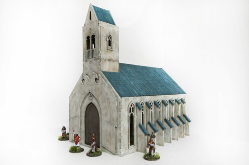 CATHEDRAL - Dark Age, Medieval, Napoleonic,WW2 28mm ASSEMBLED & PRO ...