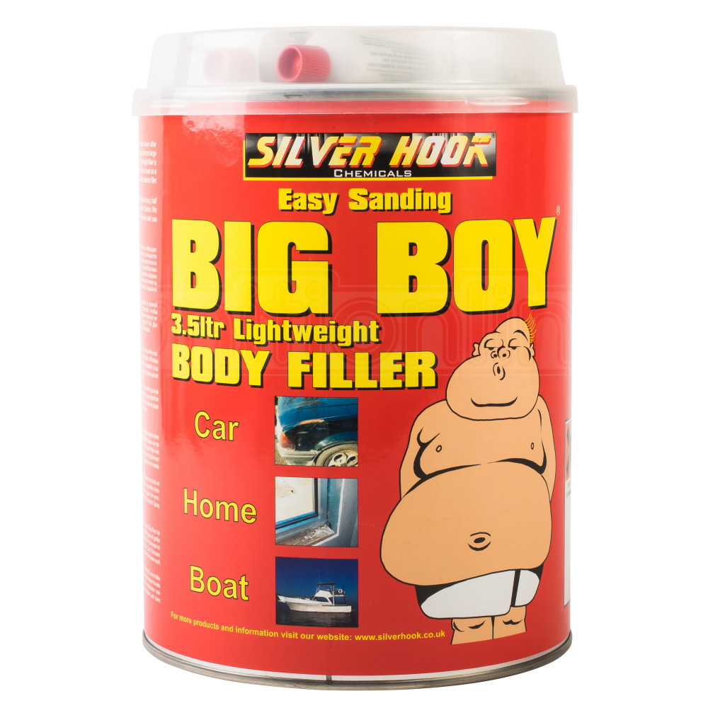 Big Boy Lightweight Easy Sanding Car Body Filler Hardener & Applicator ...