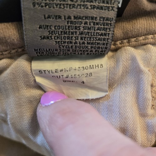 Kut from the Kloth Women’s Sz 4 Diana Skinny Jeans Sand Brown Stretchy ...