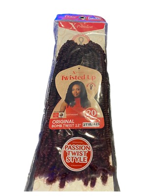 Outre X-pression Twisted Up Original Bomb Twist 12” Color- 2T 1B/425 | eBay