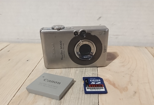 Canon PowerShot SD400 Digital ELPH Camera w/ Battery & SD card Tested ...