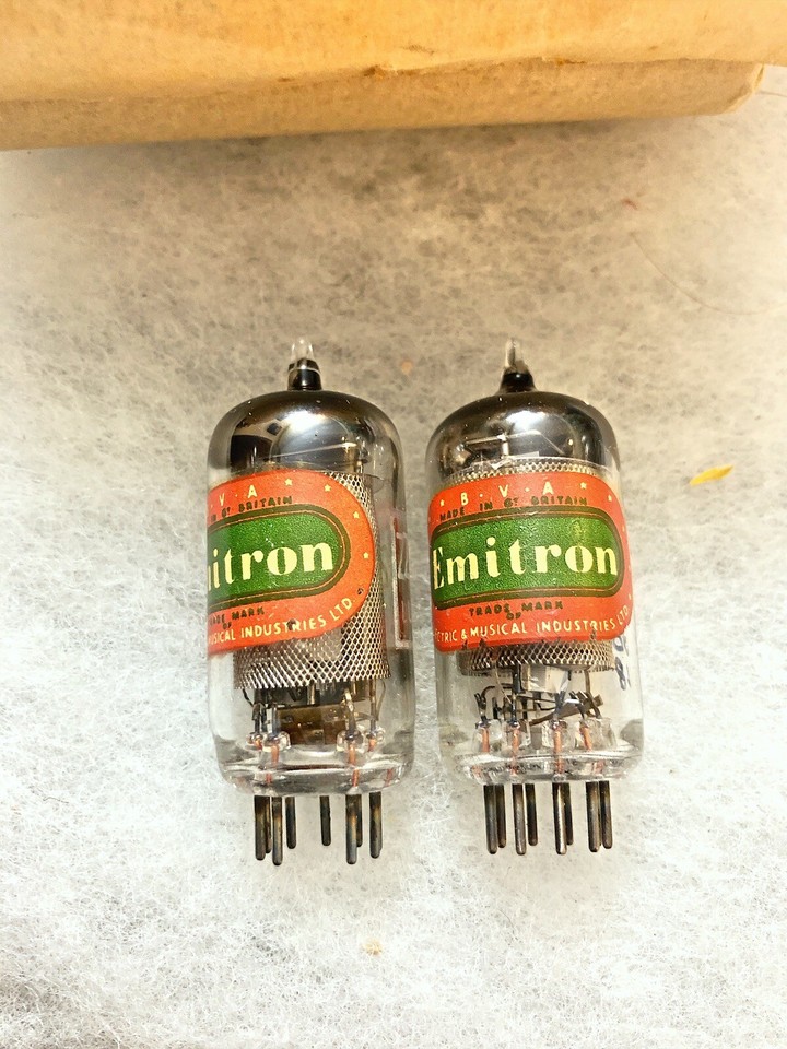 Emitron/GEC Z729 EF86 6267 E80F NOS Matched Pair | eBay