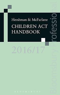 Children Act Handbook 2016/17 by Andrew McFarlane (2016, Trade ...