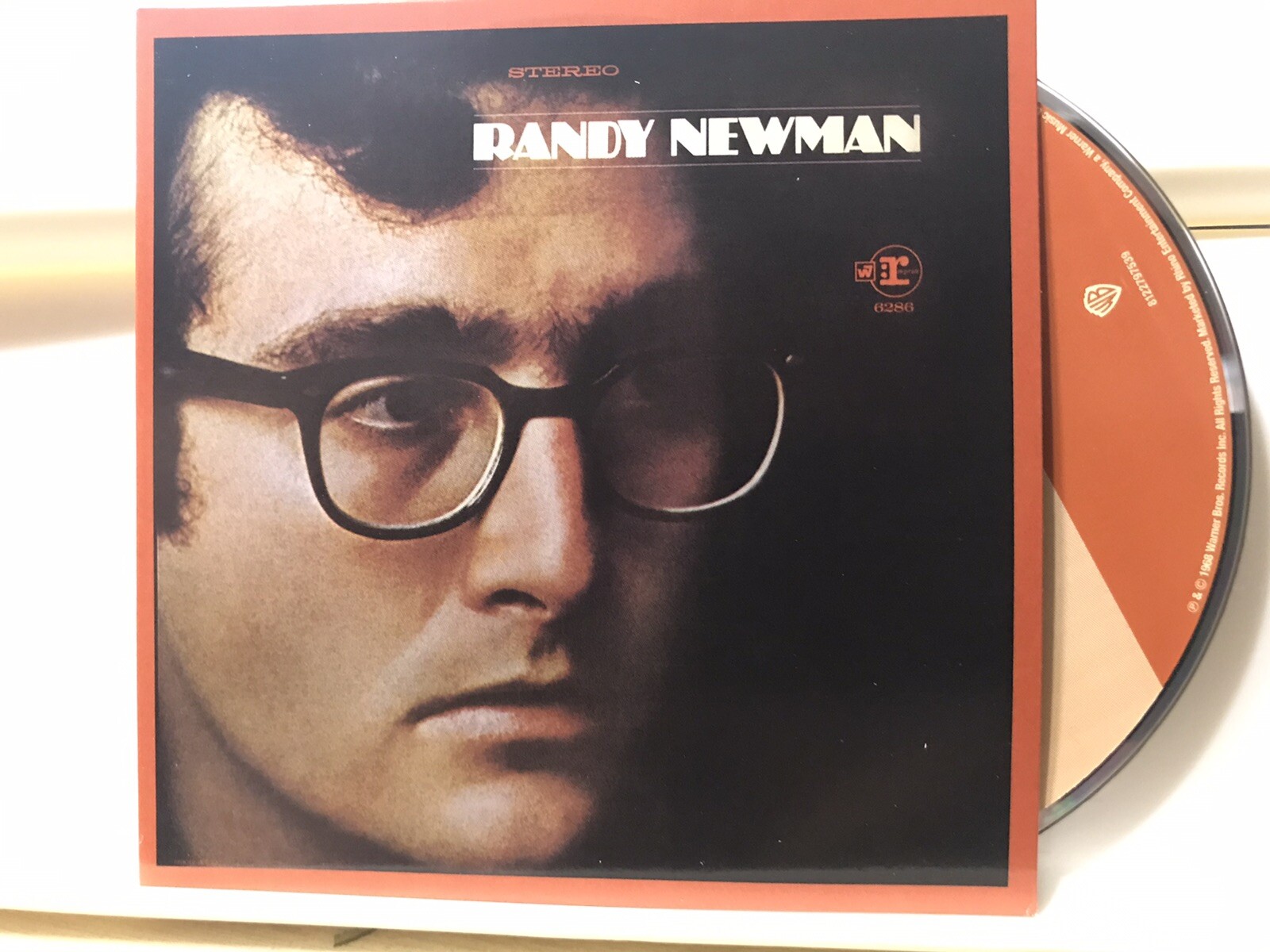rare pop 80s 70s CD sleeve Randy Newman Creates Something New Under The ...