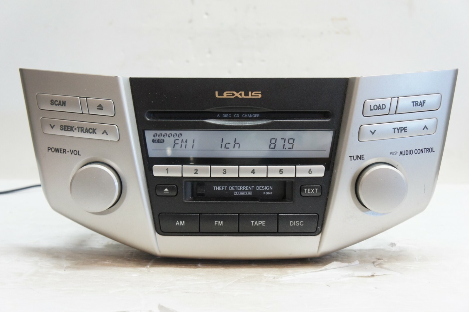 **READ*2006 LEXUS RX400 Radio 6 CD Player Am Fm radio OEM 86120-48510 ...