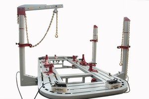 20 Feet Long Auto Body Shop Frame Machine WITH 3 TOWERS 360 DEGREE ...